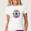 flower style wholesale custom screen print transfers - Peakemb