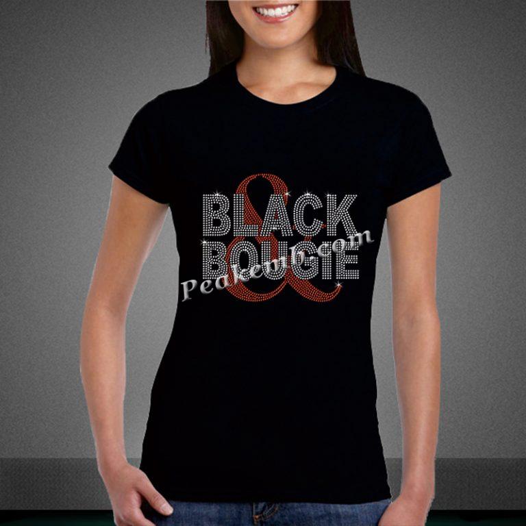 wholesale black ready to transfer rhinestone screen prints - Peakemb