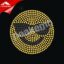 Smiley Face Rhinestone Iron On Transfers Bling For T Shirts - Peakemb
